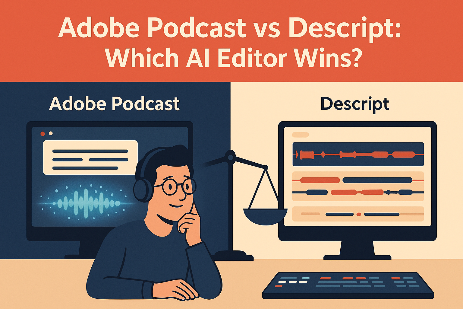 📰 Adobe Podcast vs Descript: Which AI Editor Wins? – 6thSound