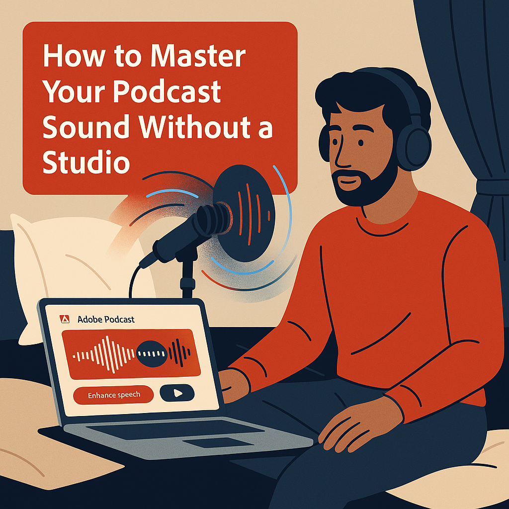 📰 How to Master Your Podcast Sound Without a Studio – 6thSound